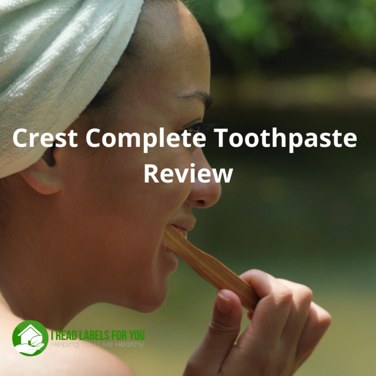 Crest Complete Toothpaste Review | I Read Labels For You